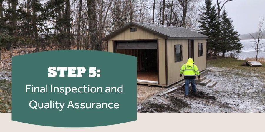 The Construction Process for Built-On-Site Detached Garages