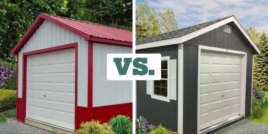 Steel vs Wood Garage: Which One Is Right for Your Home?