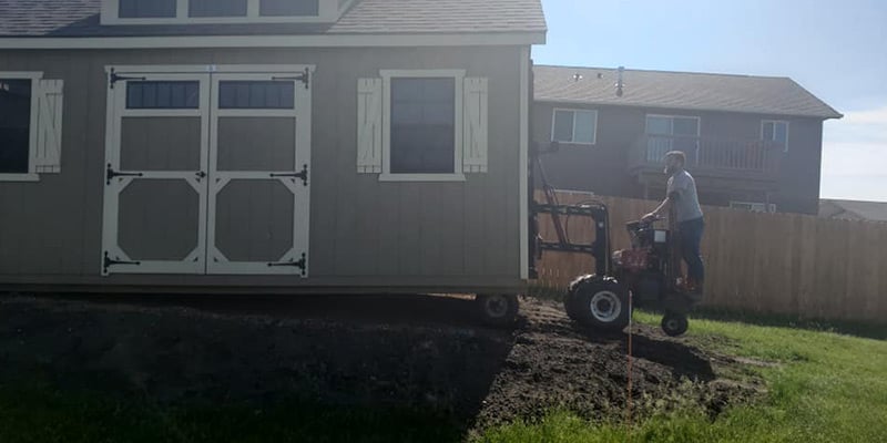 How to Lay a Level Shed Base