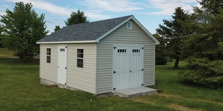 On-site Construction & Fully Assembled Storage Buildings—Take A Photo Tour