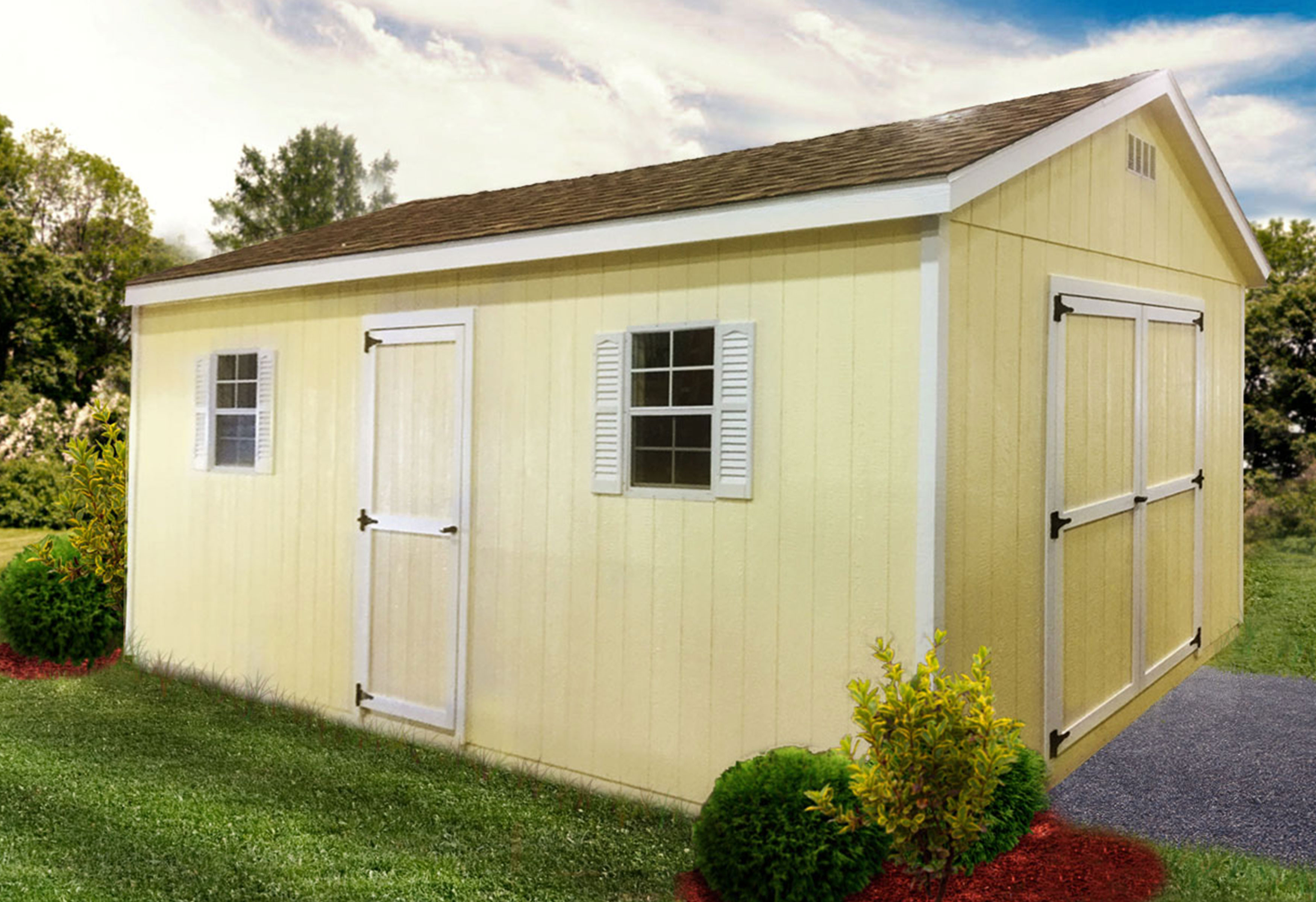 Large Backyard Shed | Dakota Storage Buildings